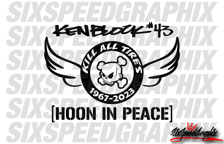 Ken Block Hoonigan Sticker