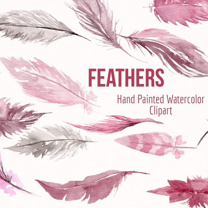 Watercolor Feather - Etsy