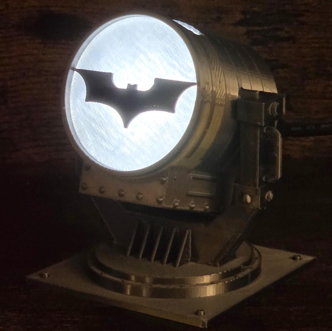 Super Hero Bat Signal Decorative Desk Light or Nightlight - Etsy