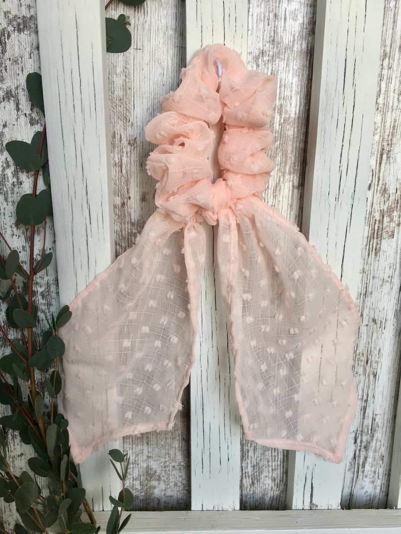 Light Pink Translucent Hair Scarf Hair Scarf Hair | Etsy