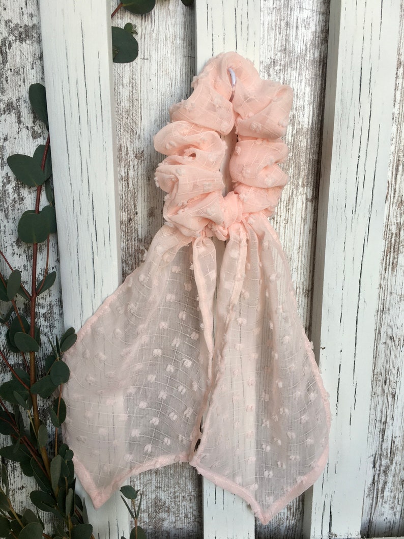 Light Pink Translucent Hair Scarf Hair Scarf Hair | Etsy