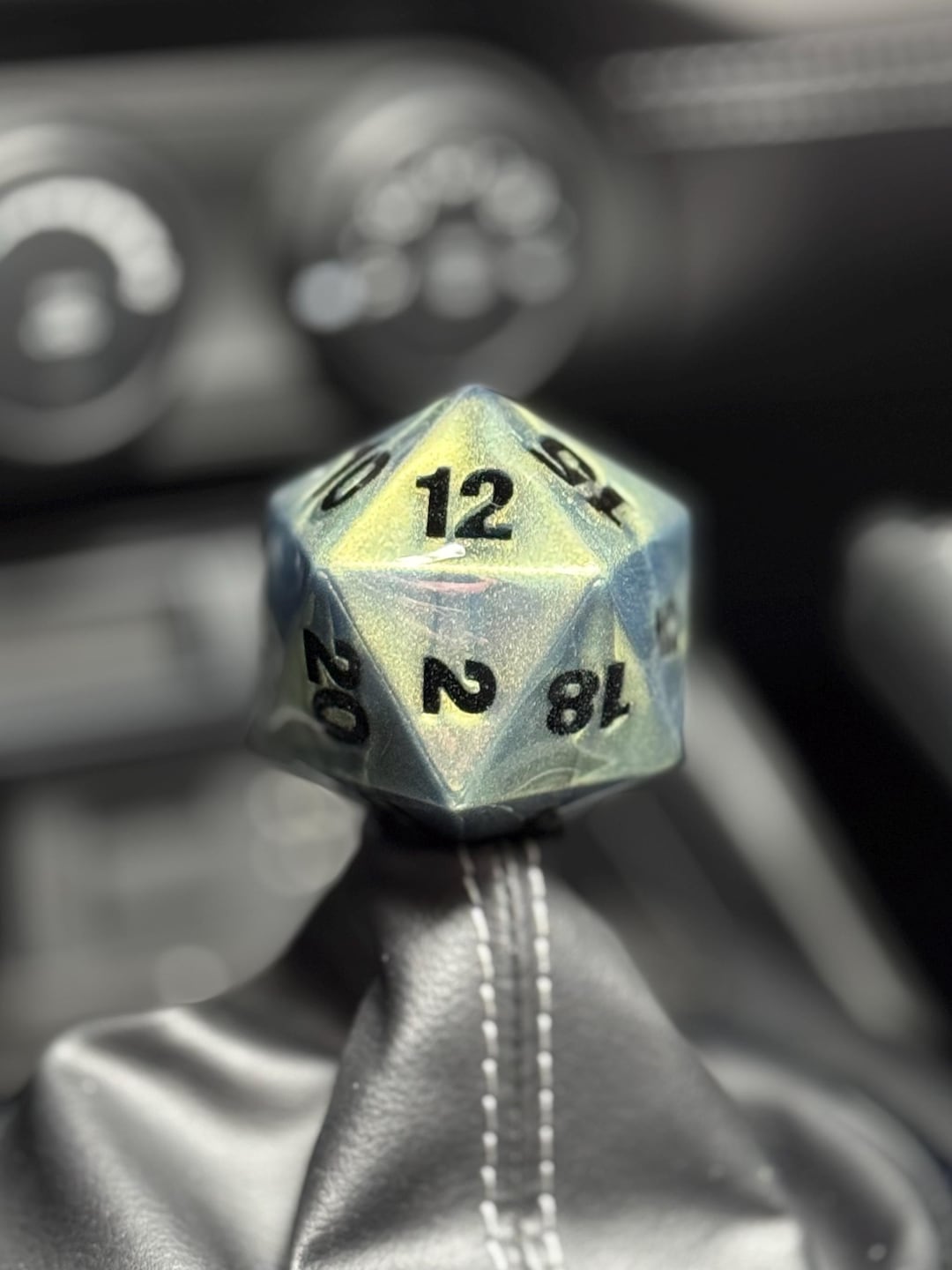 Custom D20 Shift Knob – Unique Dungeons & Dragons Inspired Gear Knob for the Dnd Geek Car ...