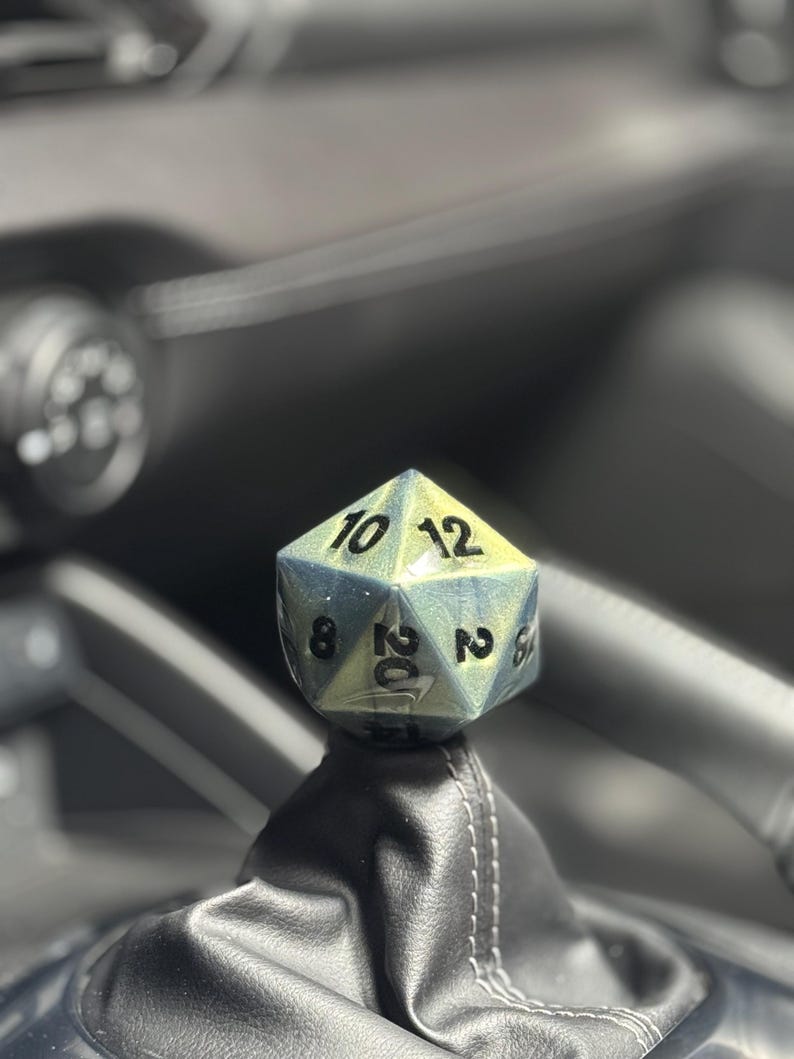 Custom D20 Shift Knob Unique Dungeons & Dragons Inspired Gear Knob for ...