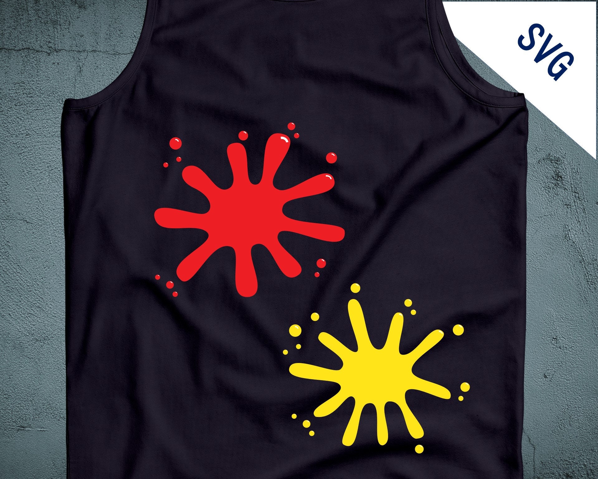 Paint Splatter SVG Svg Bundle Splash Svg Water Splash Paint - Etsy