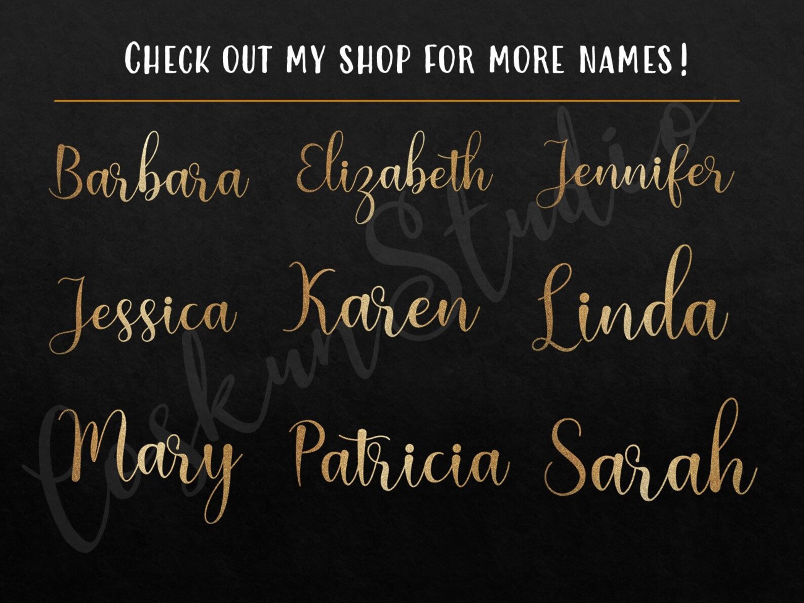 Susan Name SVG PNG Custom Name Clipart Svg Png Image Gold Name - Etsy