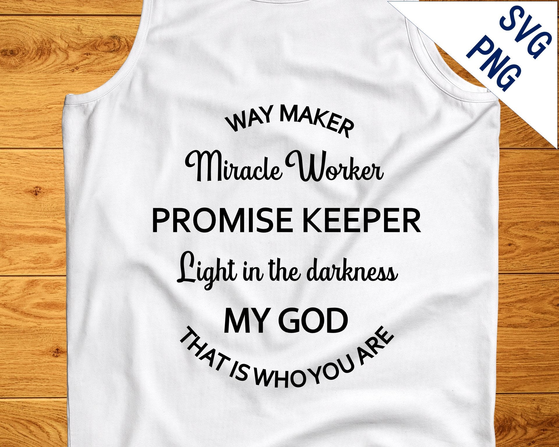 Way Maker Svg, Miracle Worker SVG, PNG, Quarantine Svg, Sublimation ...