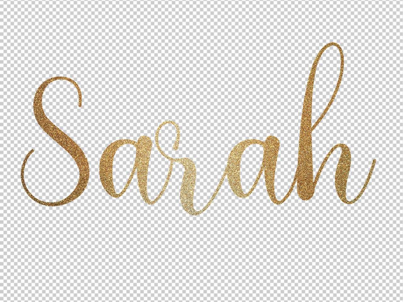 Sarah Name SVG PNG Custom Name Clipart svg png image Gold name | Etsy