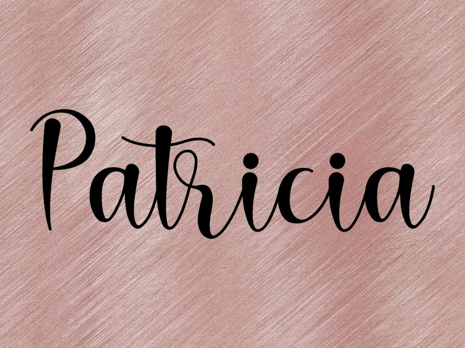 Patricia Name SVG PNG Custom Name Clipart Svg Png Image Gold - Etsy