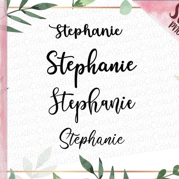 Stephanie Svg - Etsy