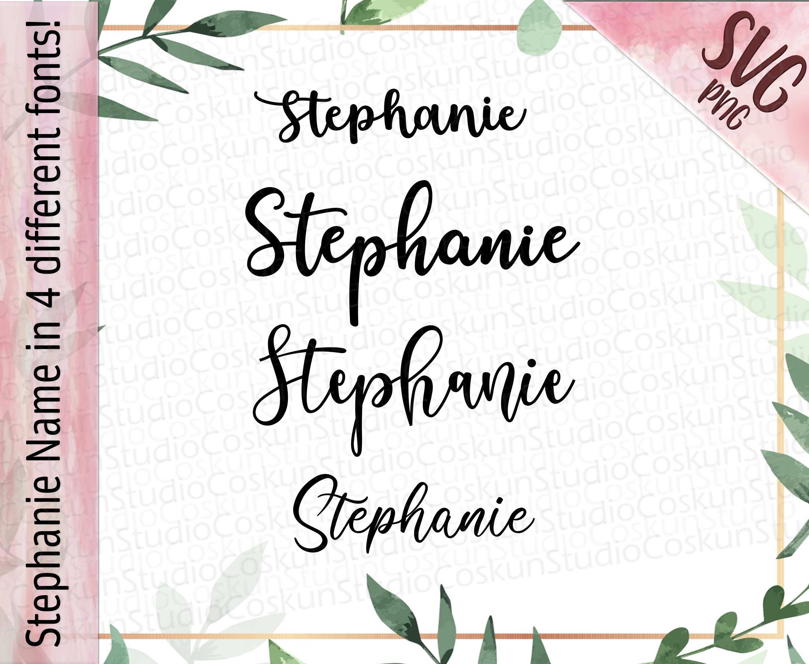 Stephanie Name Designs