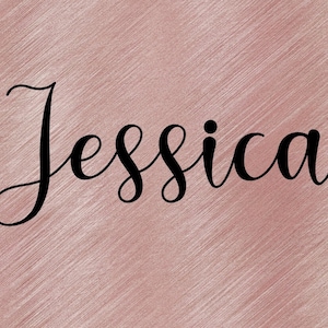 Jessica Name SVG PNG Custom Name Clipart Svg Png Image Gold Name Girl ...
