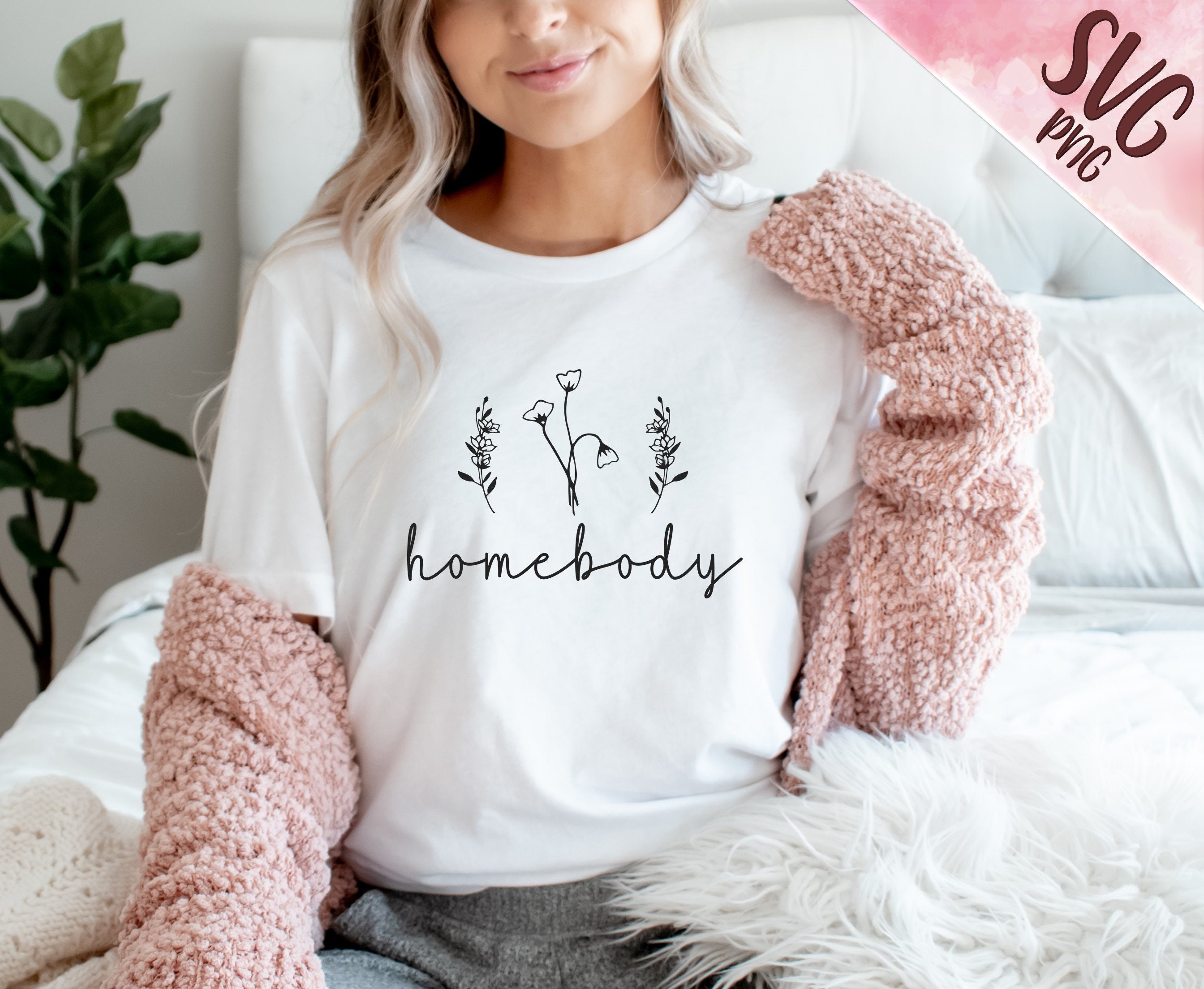 Homebody SVG Cut File Lazy Weekend Svg Introvert Girl Svg - Etsy