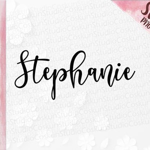 Stephanie Custom Name SVG, Stephanie Name Svg PNG, Design for Shirt ...