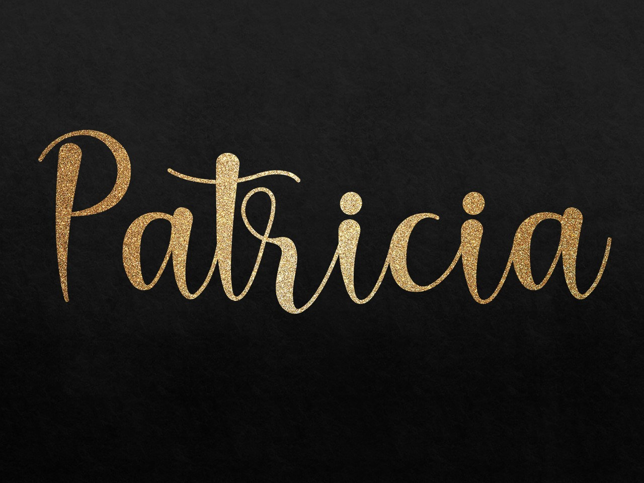 Patricia Name SVG PNG Custom Name Clipart Svg Png Image Gold Name Girl ...