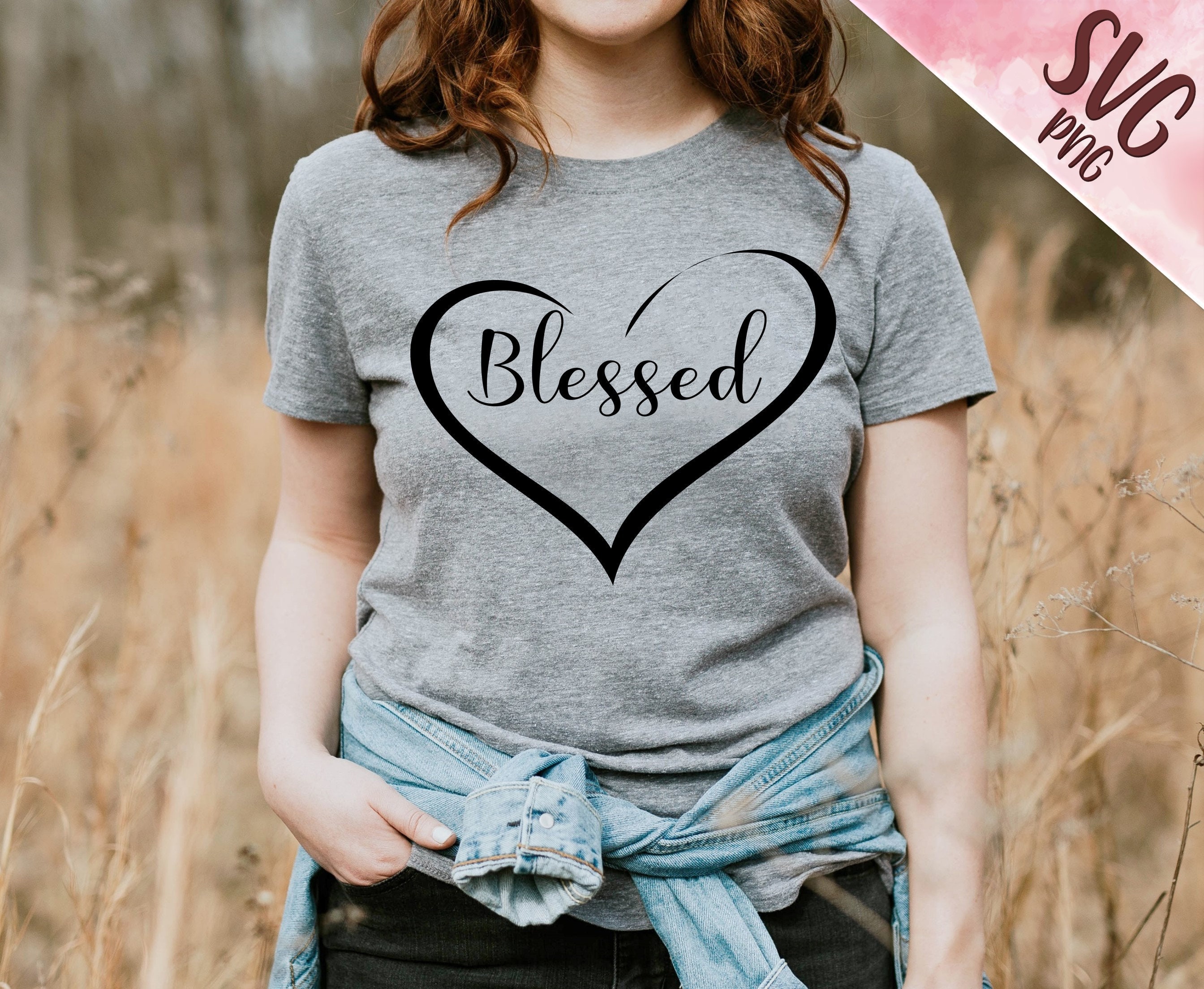 Blessed SVG PNG Golden Transparent Blessed PNG Shirt Tshirt | Etsy