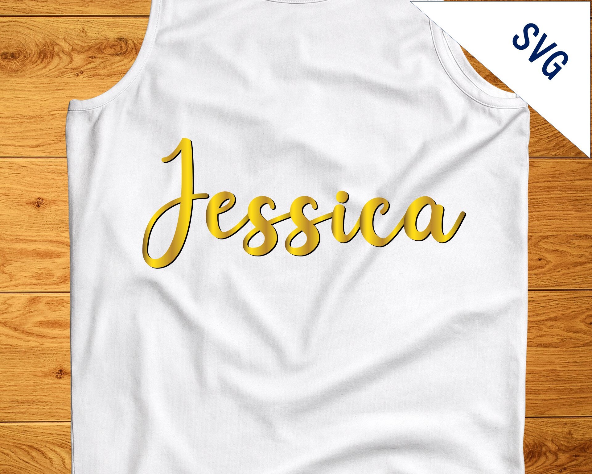 Jessica svg Name SVG Name Clipart svg Gold name svg Girl - Etsy Canada