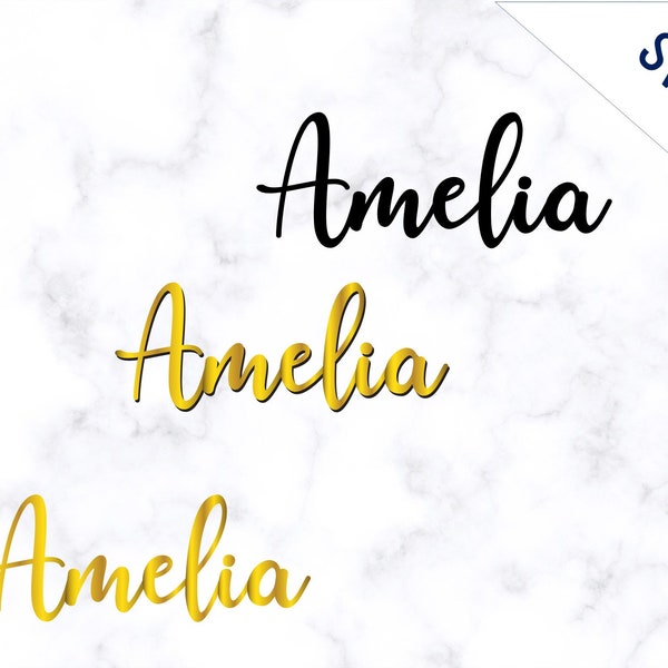 Name Amelia - Etsy
