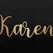 Karen Name SVG PNG Custom Name Clipart Svg Png Image Gold Name Girl ...