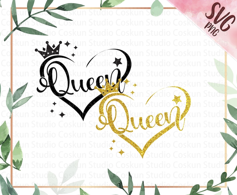 Queen SVG Vector Queen Design for Shirt Cricut Cut File - Etsy