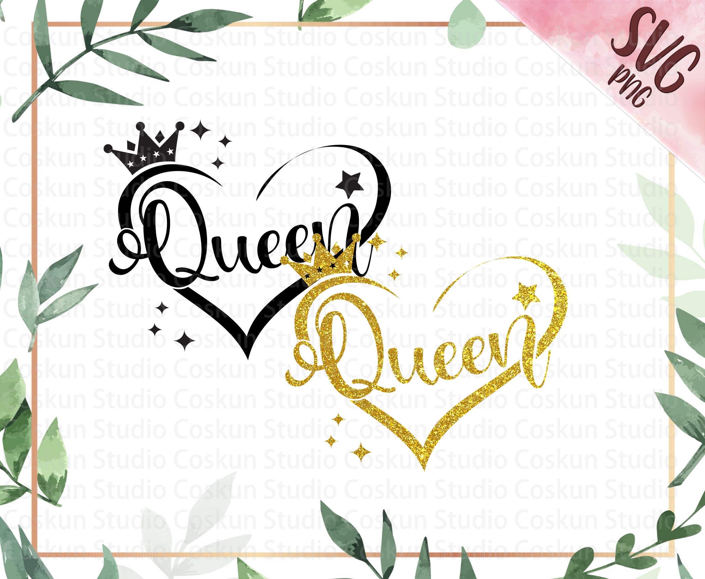 Queen SVG Vector Queen Design for Shirt Cricut Cut File - Etsy