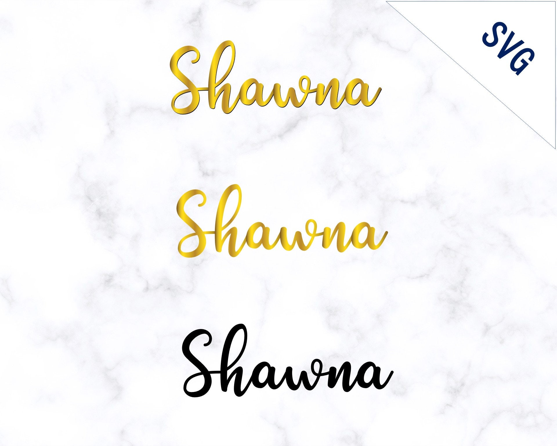 Shawna Svg Name SVG Name Clipart Svg Gold Name Svg Girl - Etsy Hong Kong