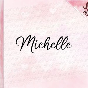 Michelle Custom Name SVG, Michelle Name Svg PNG, Design for Shirt ...