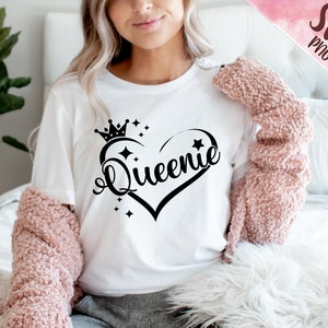 Queenie SVG Vector, Queen Design for Shirt, Cricut Cut File ...