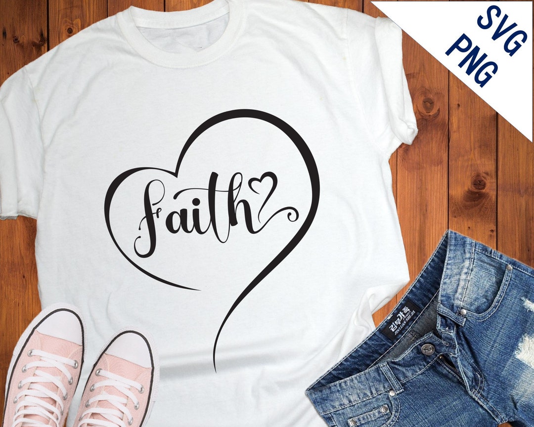 Faith SVG Cut File, FAITH Svg PNG Download, Blessing Religious Svg ...