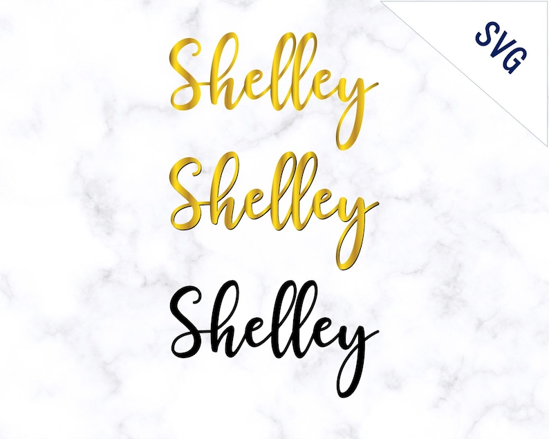 Shelley Svg Name SVG Name Clipart Svg Gold Name Svg Girl - Etsy Hong Kong