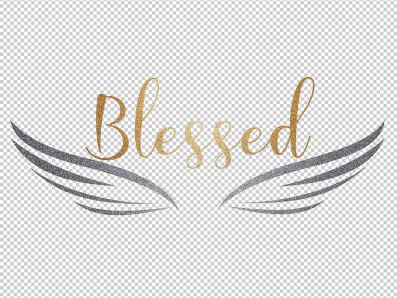 Blessed Love SVG PNG Golden Transparent Blessed PNG Tshirt Print ...