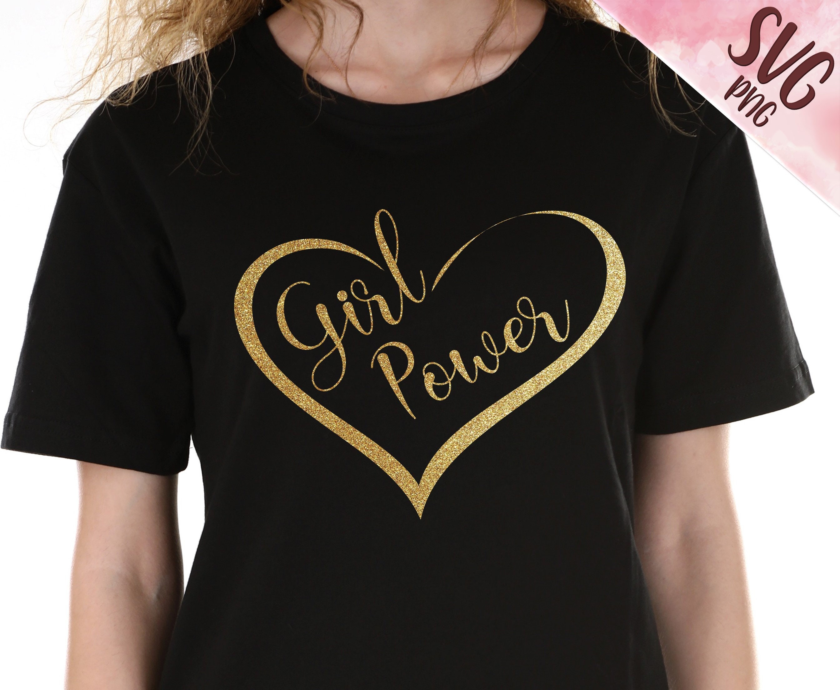 Girl Power SVG PNG, Girl Power Design for Shirt, Cricut Cut File ...