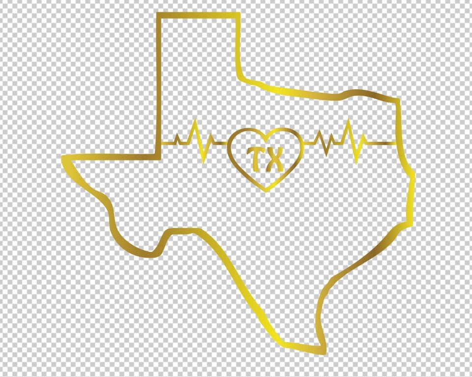 Texas State Map SVG Clip Art Transparent Texas SVG Texas Map Outline TX ...