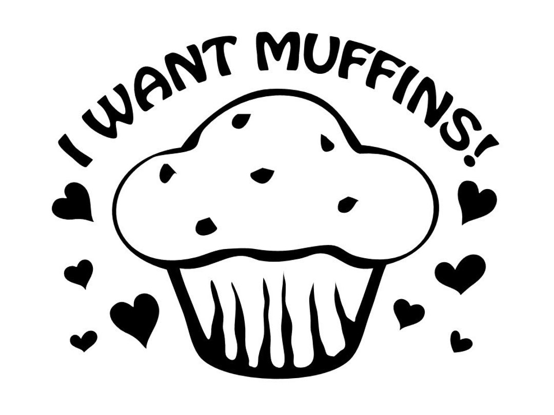 Muffin SVG Designs, SVG Muffin Design, Cricuit Design, Muffin Design ...