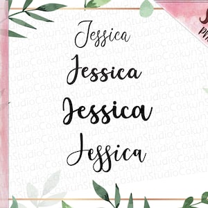Jessica Custom Name SVG, Jessica Name Svg PNG, Design for Shirt ...