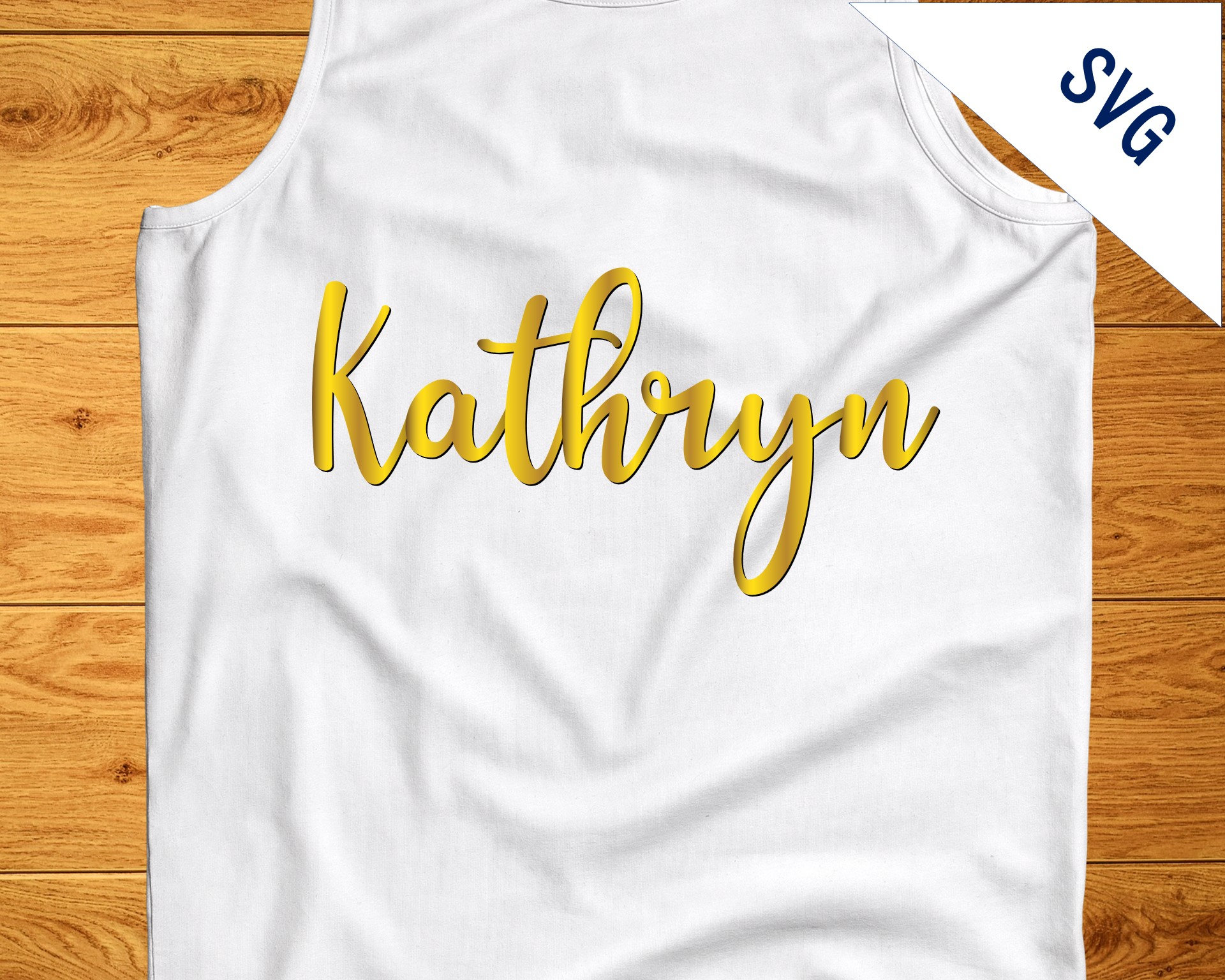 Kathryn Svg Name SVG Name Clipart Svg Gold Name Svg Girl | Etsy India