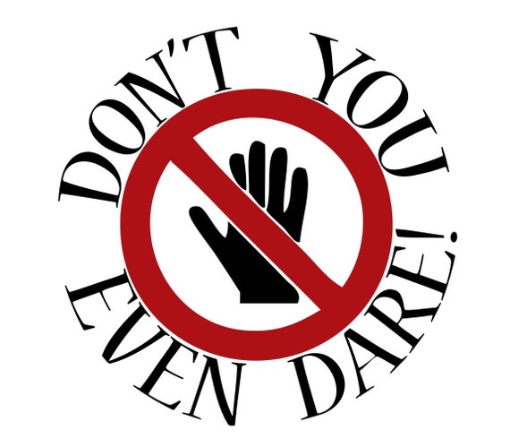 Do Not Sign Clipart