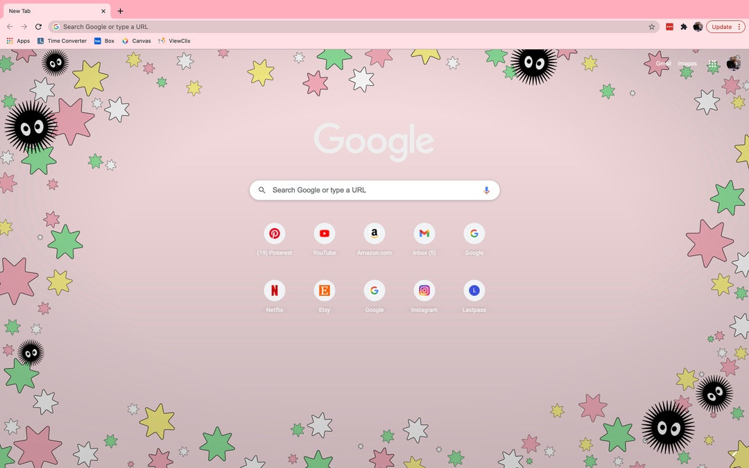 DIGITAL DOWNLOAD Soot Sprites Pastel Wallpaper - Etsy