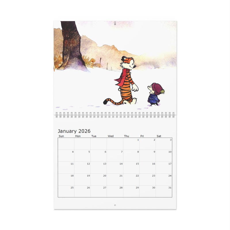 Calvin and hobbes 2026 calendar - Etsy.de