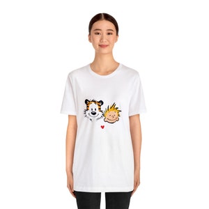 Calvin and Hobbes Love Unisex Jersey Short Sleeve Tee T-shirt With ...