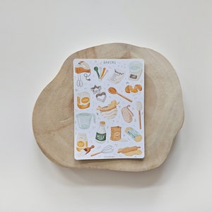 Sticker Sheet Baking Stickers | Bakery Stickers | Planner Stickers ...