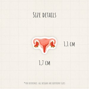 Sticker Sheet Period Tracker Stickers | Cycle Stickers | Menstruation ...