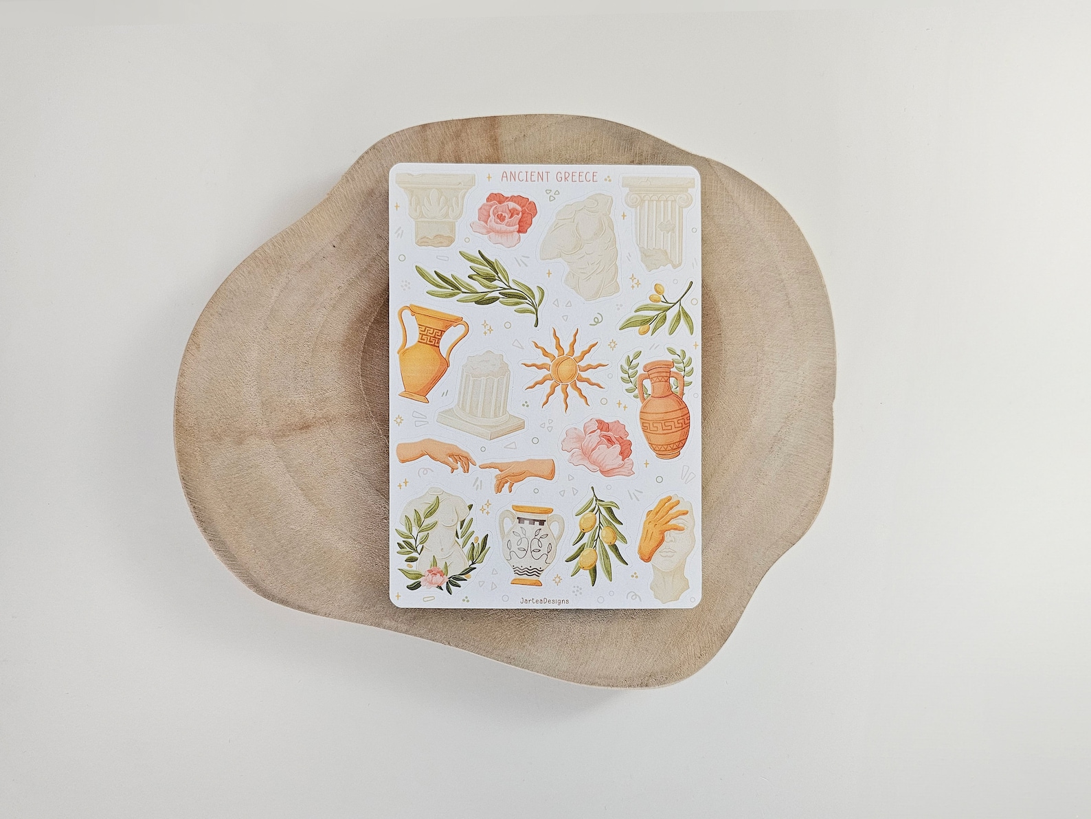 Sticker Sheet Ancient Greece Sticker | Mythology Sticker Sheet ...