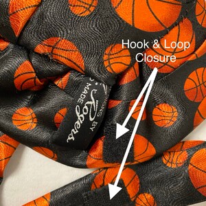 Orange Basketballs on Black Necktie Necklace Repurposed - Etsy