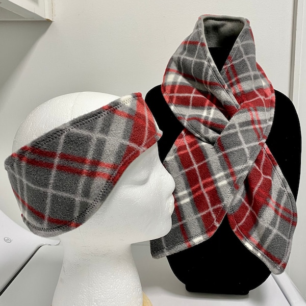 Fleece Keyhole Scarf - Etsy