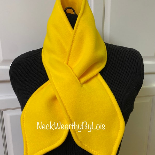 Fleece Keyhole Scarf - Etsy