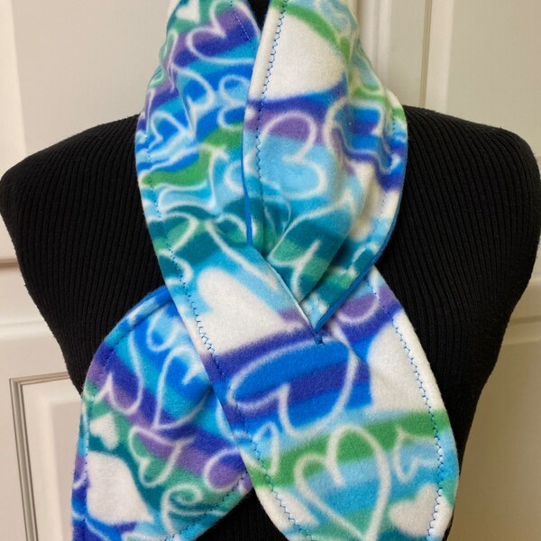 Fleece Keyhole Scarf - Etsy