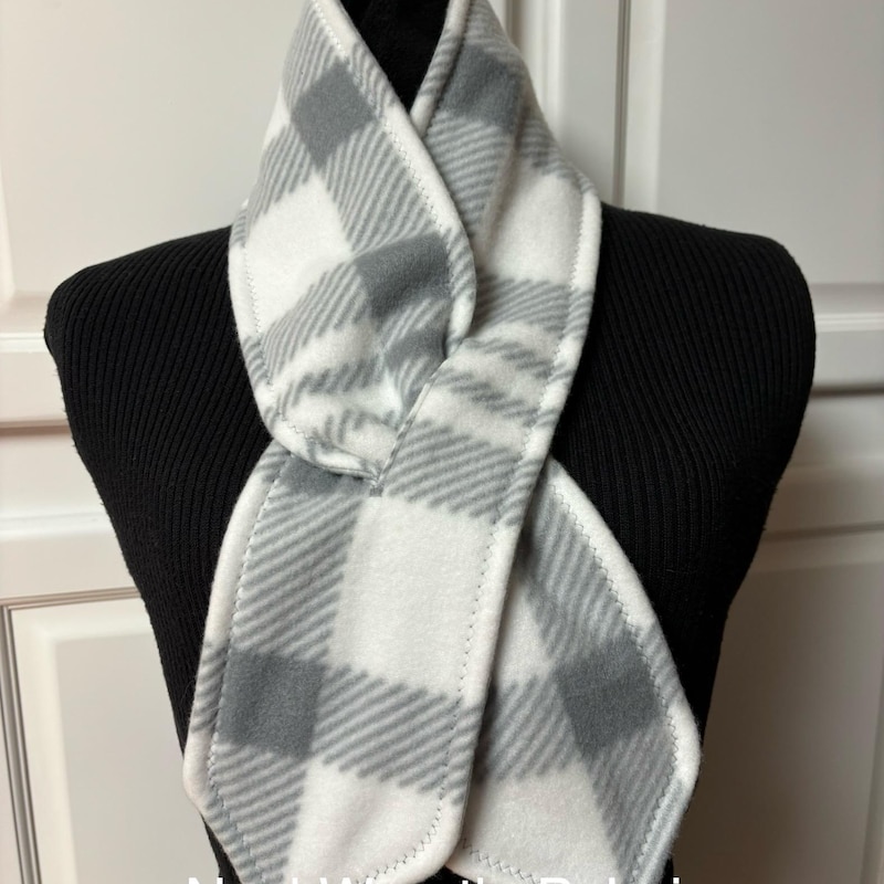 Fleece Keyhole Scarf - Etsy