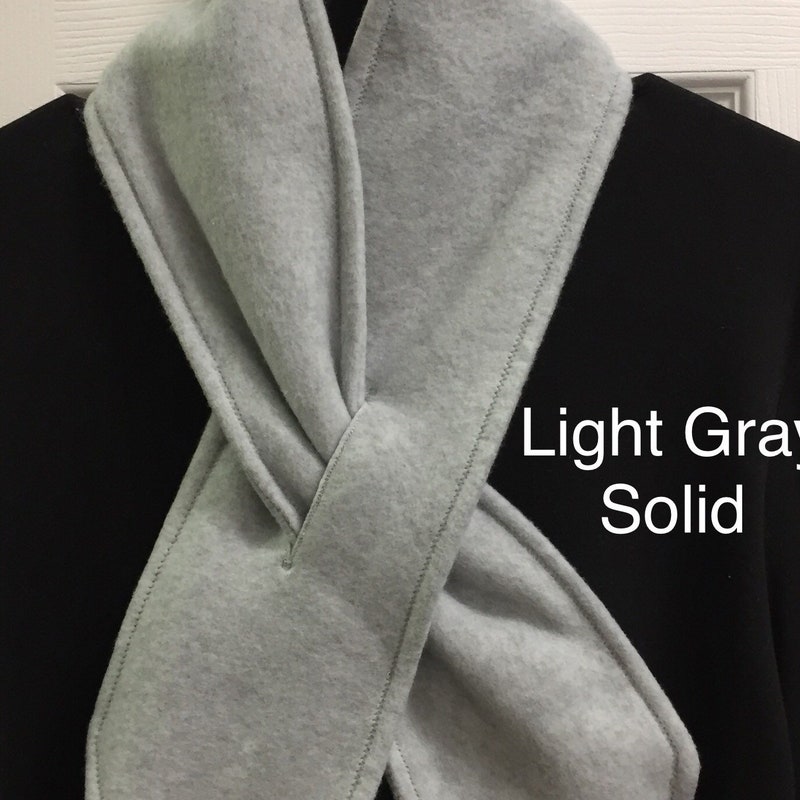 Fleece Keyhole Scarf - Etsy