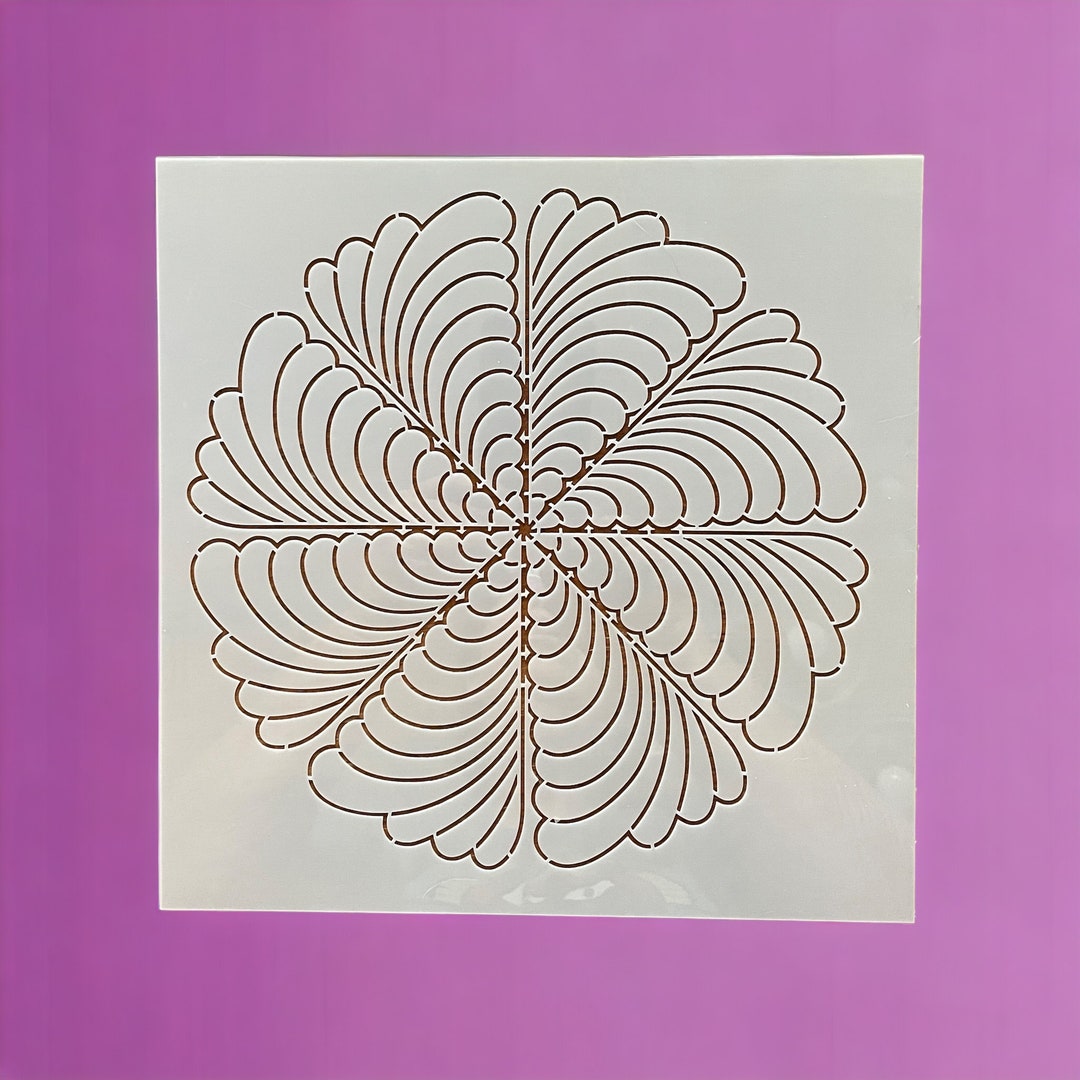 Mandala Dot Art Stencil: Reusable Mylar DIY Crafting (10x10) - Etsy