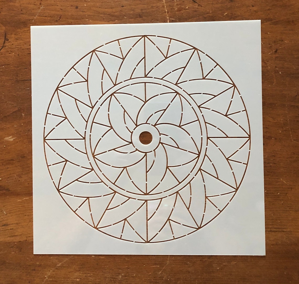Mandala Artist Dot Art Stencil 10x10 Reusable Flexible - Etsy